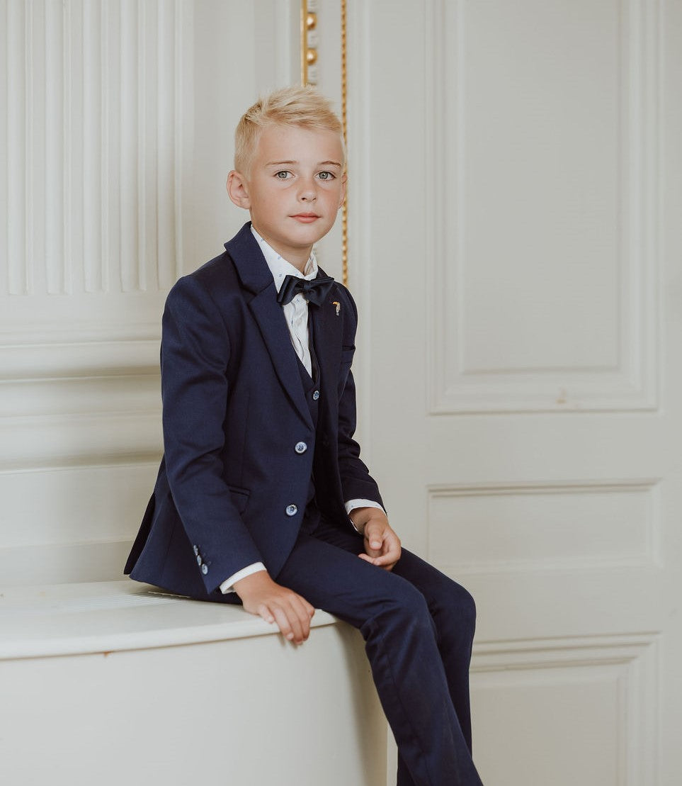 Costume bleu marine classique pour garçon – GYMP